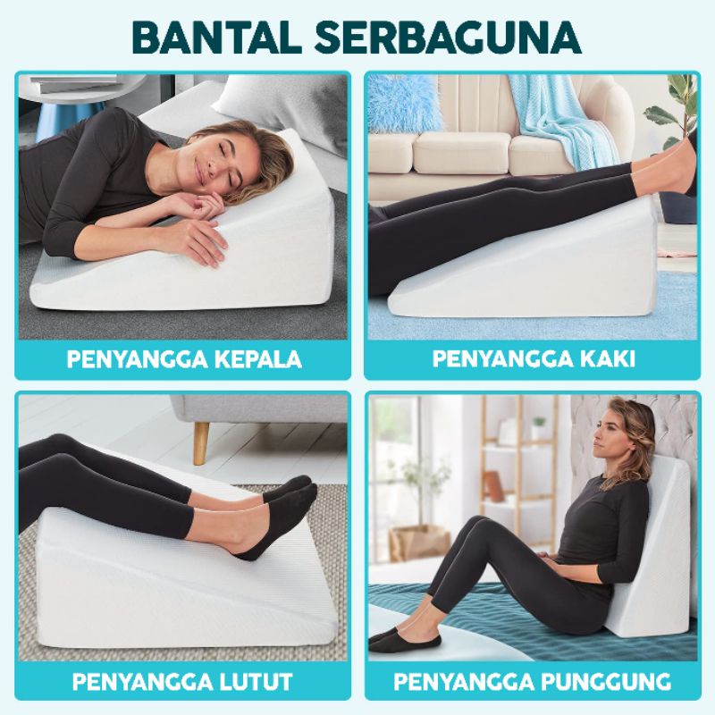 Jual BANTAL SEGITIGA MULTIFUNGSI | BANTAL TERAPI | BANTAL KESEHATAN ...