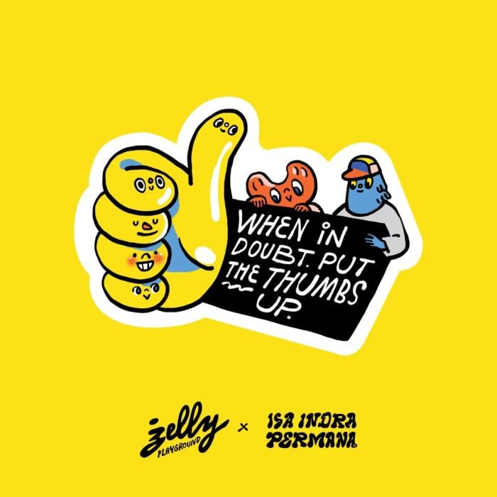 Jual Jellyplayground Sticker Pack 2023 : Isa Indra Permana | Shopee ...