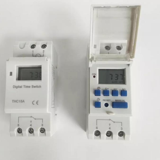 Jual Programmable Digital Timer Weekly Switch 220V Thc 15A | Shopee ...