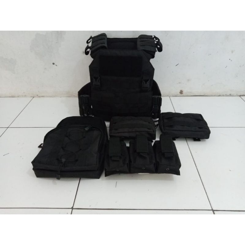Jual body vest tactical / body vest black cobra tactical / rompi ...