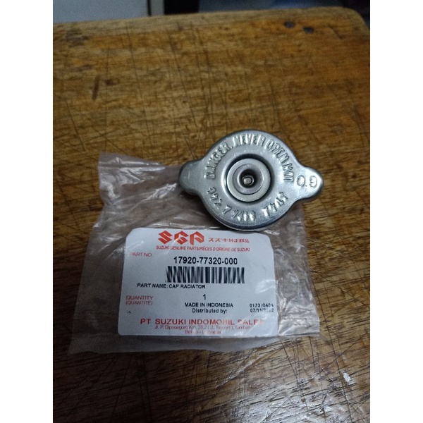 Jual Tutup radiator Cap Radiator Atas Jimny Katana Carry 1.0 Extra ST ...