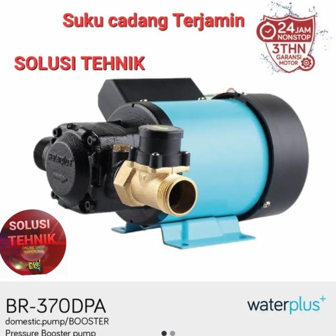 Jual Booster Pump Pompa Dorong Water Plus Br 370 Dpa Otomatis Flow ...