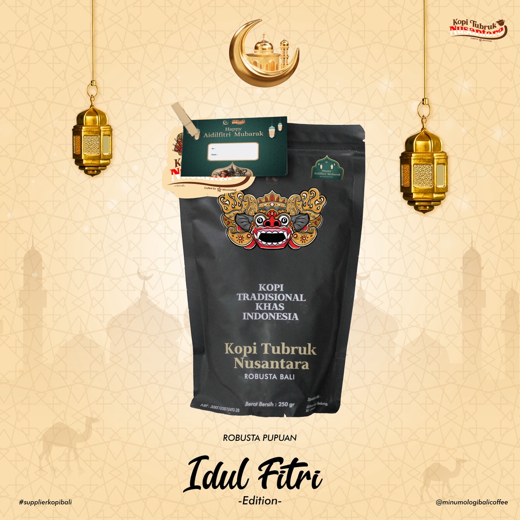 Jual Kopi Tubruk Nusantara Robusta Bali / Kopi Bubuk Halus Bali / Oleh ...