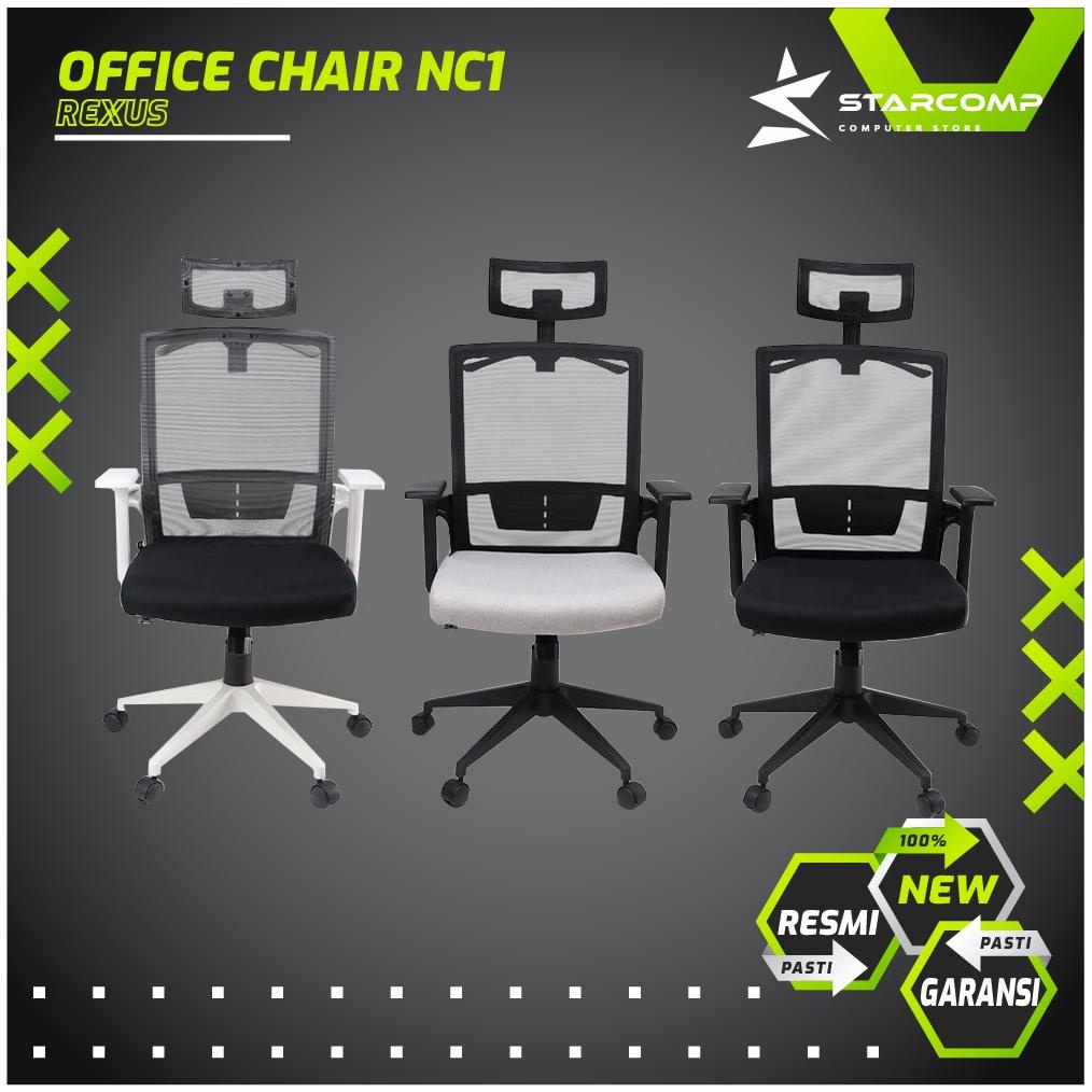 Jual Rexus Ergonomic Office Chair Kursi Kantor NC1 / NC-1 - Rexus NC1 ...