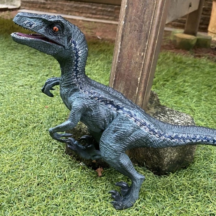 Jual Figure Dinosaurus Raptor Size Big Velociraptor Dino Jurassic World ...