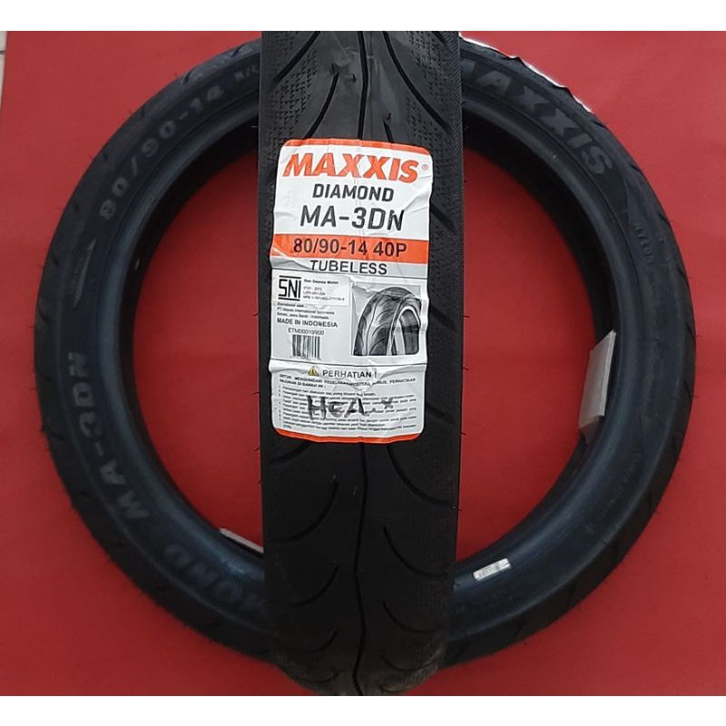 Jual BAN MOTOR MAXXIS DIAMOND UKURAN 80/90 R14 TUBELESS | Shopee Indonesia