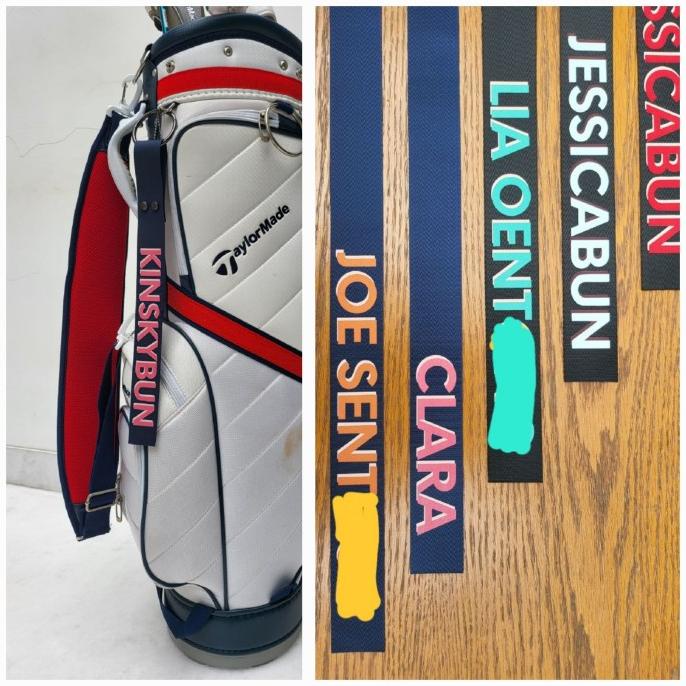 Jual Custom Name tag golf / luggage / Bag | Shopee Indonesia