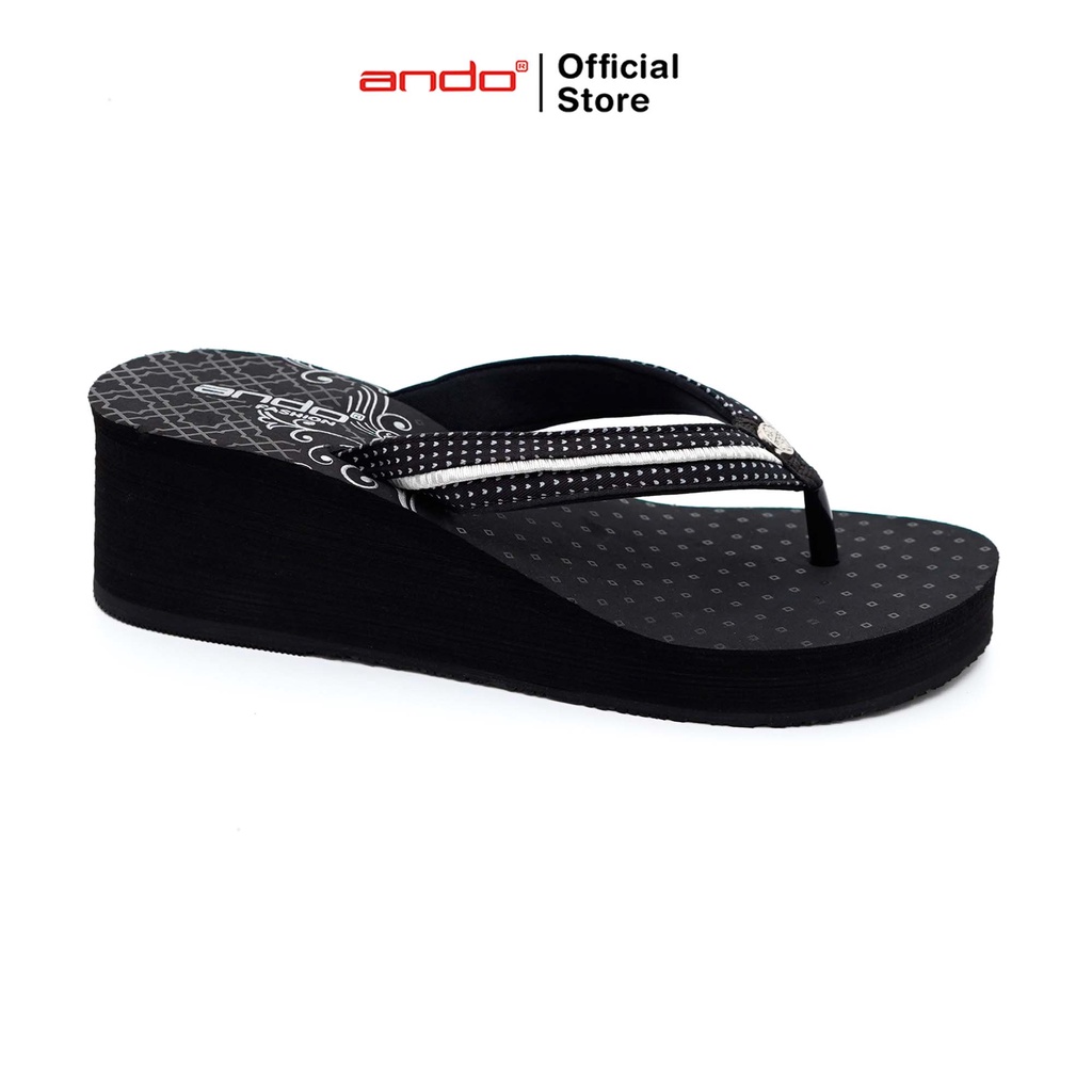 Jual Ando Official Sandal Jepit Queenza Wanita Dewasa - Perak | Shopee ...
