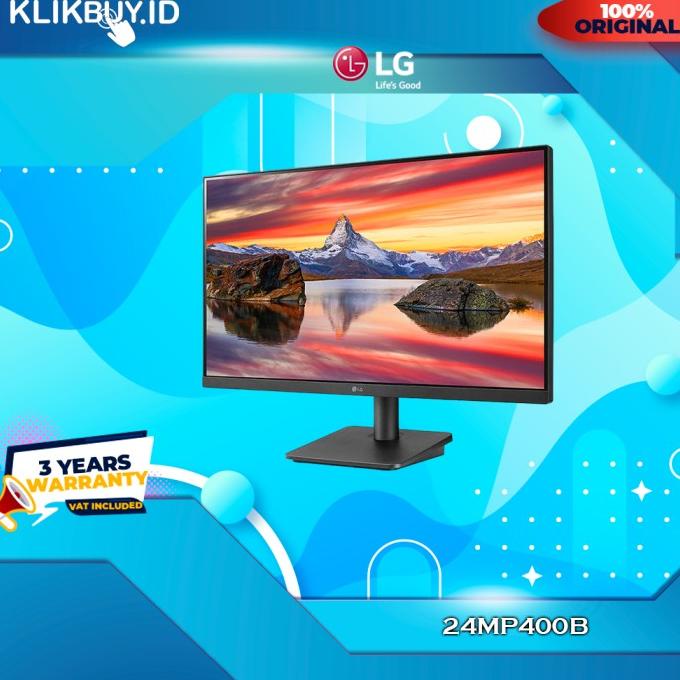 Jual Lg 24Mp400B - Led Monitor 24" Inch Fhd Ips Panel Amd Freesync ...