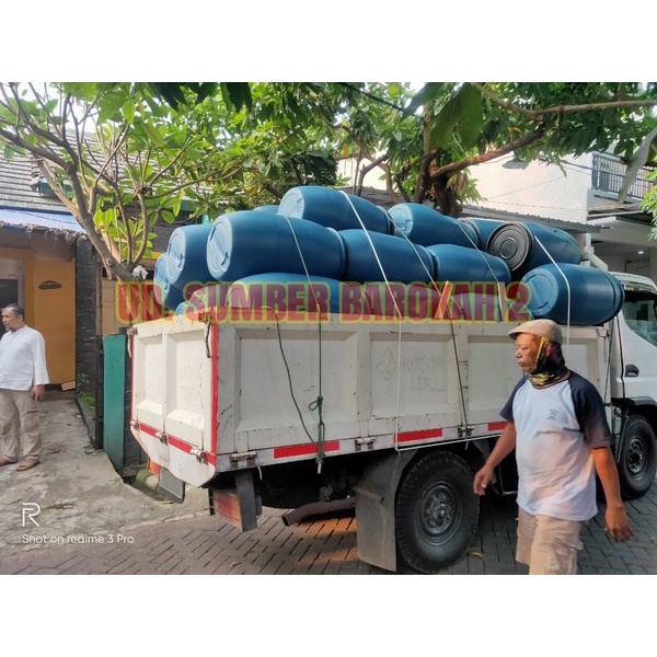 Jual Tong Sampah 120L Tempat Sampah Gentong Air | Shopee Indonesia