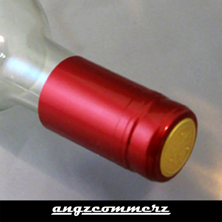Jual Tutup Botol Plastik Shrink Film Wine Bottle 30 mm MerahRS | Shopee ...