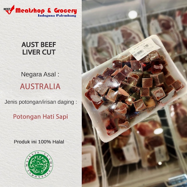 Jual Aust Beef Liver Cut | Potongan Hati Sapi 100% Halal - Meatshop ...