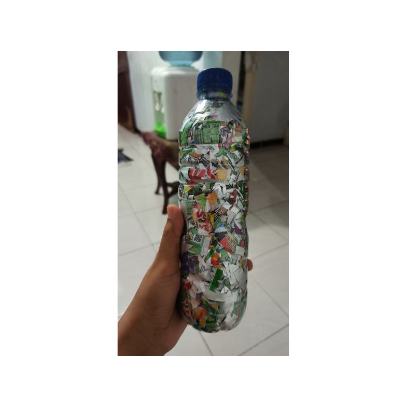 Jual Ecobrick Ukuran botol 600 ml (ukuran botol bukan isi) | Shopee ...