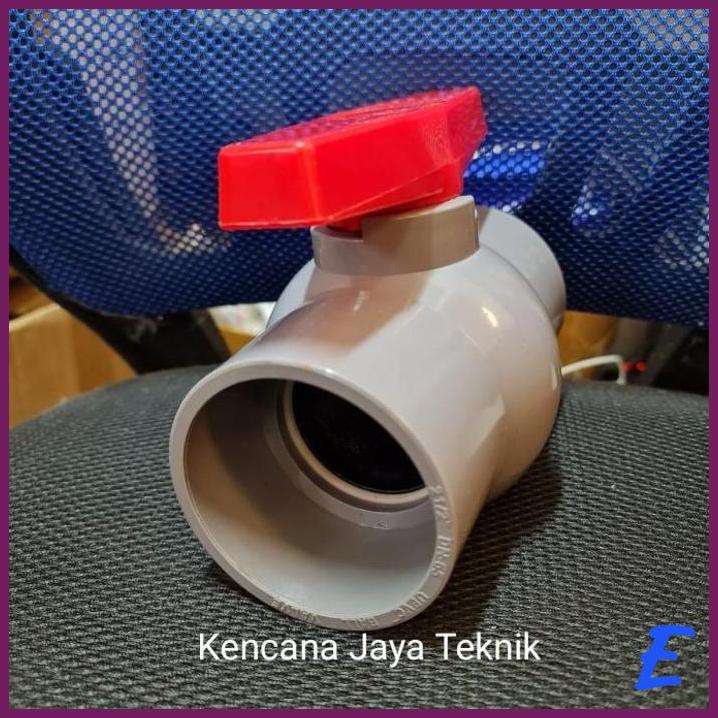 Jual BALL VALVE / STOP KRAN PVC COMPACT 2" INCH DN50 [TPJY] | Shopee ...