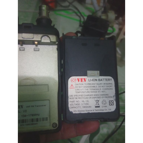 Jual HT VEV V2 VHF ( BEKAS ) | Shopee Indonesia