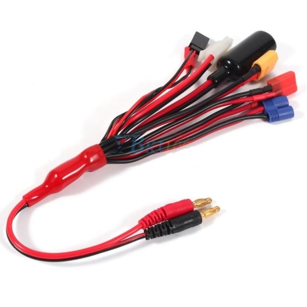 Jual Imax B6 8In1 Lipo Battery Multi Charger Plug Convert Connector ...