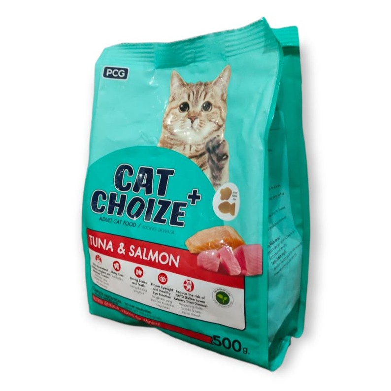 Jual Cat Choize Plus Adult Tuna N Salmon 500G | Shopee Indonesia