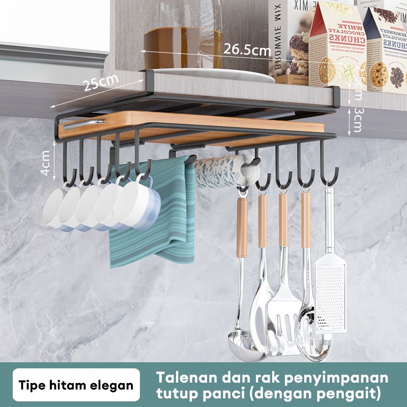 Jual Rak dapur stainless di bawah kabinet rak Rak talenan Rak tutup ...
