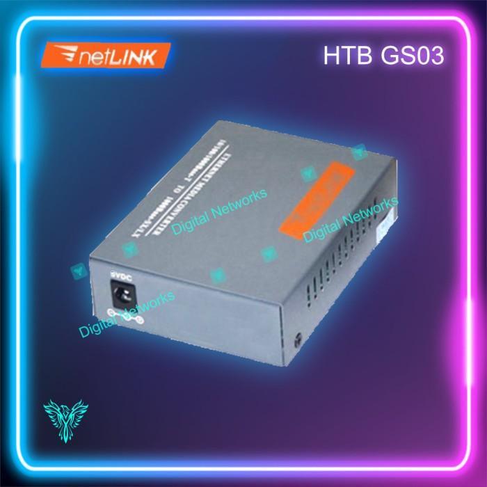 Jual Netlink HTB GS03 Media Converter 1FO 1Eth Gigabit Netlink HTB GS ...