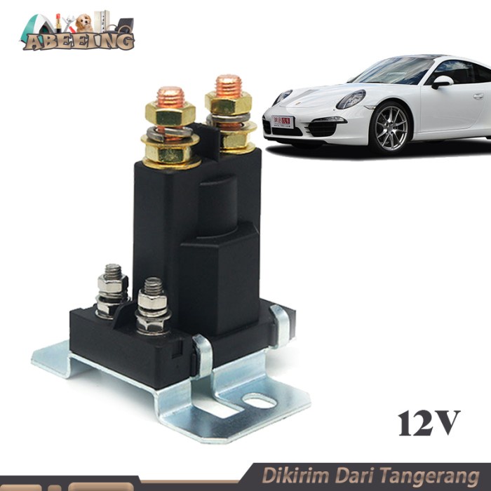 Jual Start Relay Dual Battery Mobil 12V 500A Switch Power Isolator ...