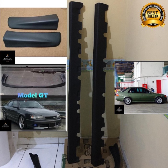 Jual Bodykit Fullset All New Corolla (Side Skirt, Rear Skirt, Lips GT) | Shopee Indonesia
