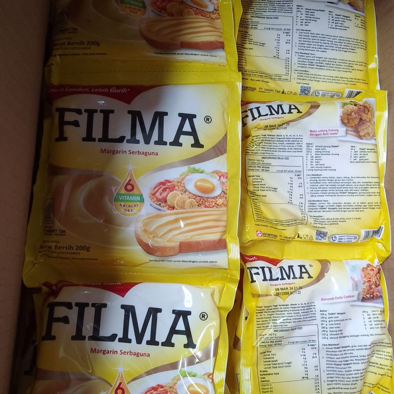 Jual Margarin Filma 200gr Cocok buat Roti | Shopee Indonesia