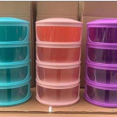 Jual Rak Tudung Saji Warna 4 Susun Tudung Saji Rak Tempat Simpan ...