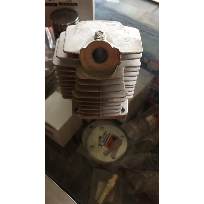 Jual Produk Terbaik] Cylinder blok boring motor mini complete piston ...