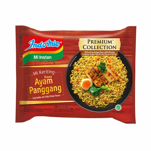 Jual INDOMIE MIE KERITING GORENG AYAM PANGGANG NEW 90 GR | Shopee Indonesia