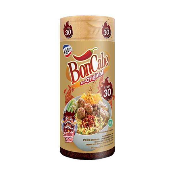 Jual BONCABE SAMBAL TABUR LEVEL 30 40 GR | Shopee Indonesia