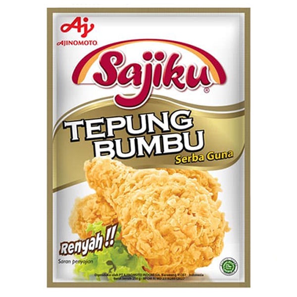 Jual SAJIKU TEPUNG BUMBU SERBAGUNA 220 GR | Shopee Indonesia