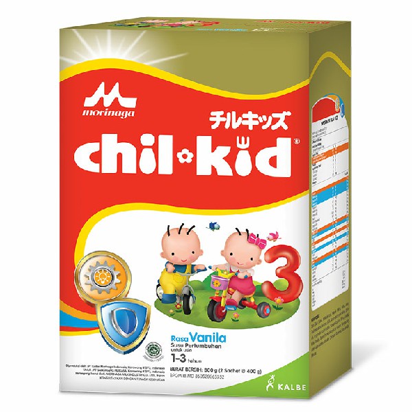 Jual MORINAGA CHIL KID VANILLA BOX 800 GR | Shopee Indonesia