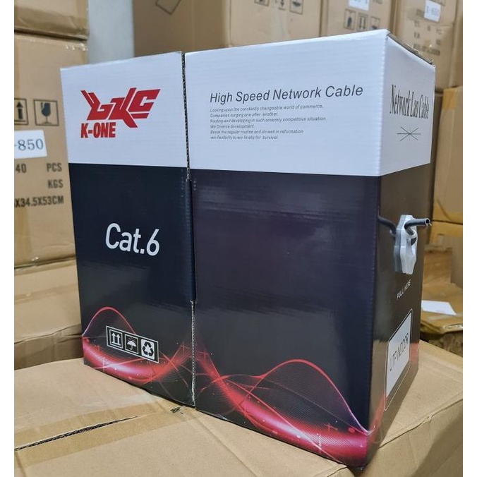 Jual Kabel Lan Utp Cat 6 Indoor 1 Roll ( 305 Meter ) / Kabel Lan Cat6 305M | Shopee Indonesia