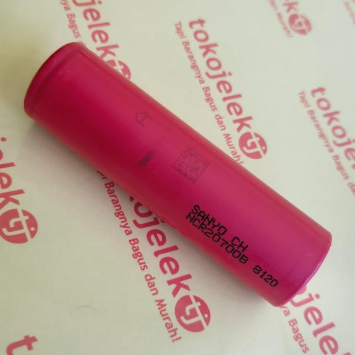 Jual SANYO CH NCR20700B 4250mAh 15A, Baterai Li-ion 20700 Original Flat Top | Shopee Indonesia