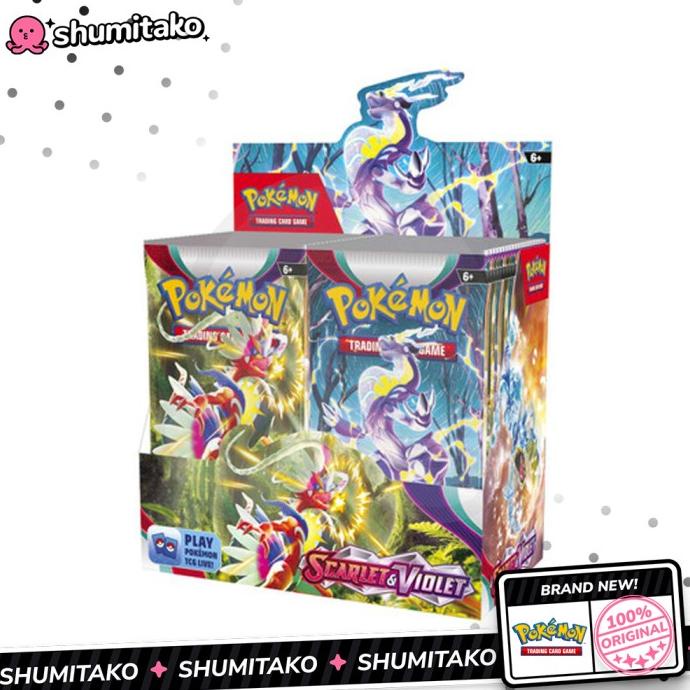 Jual Pokemon Scarlet & Violet SV1 Engish Scarlet Violet Booster Box ...