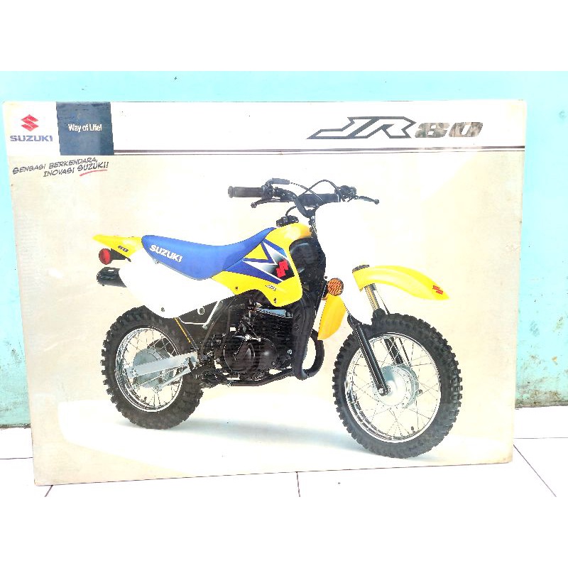 Jual poster ex dealer suzuki jr80 trial | Shopee Indonesia