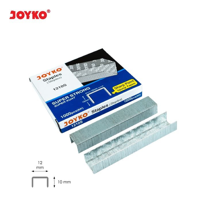 Jual Joyko Isi Staples 1210 FA-H/ML Stapler HD 12N/13 12N/17 12L/17 12N ...