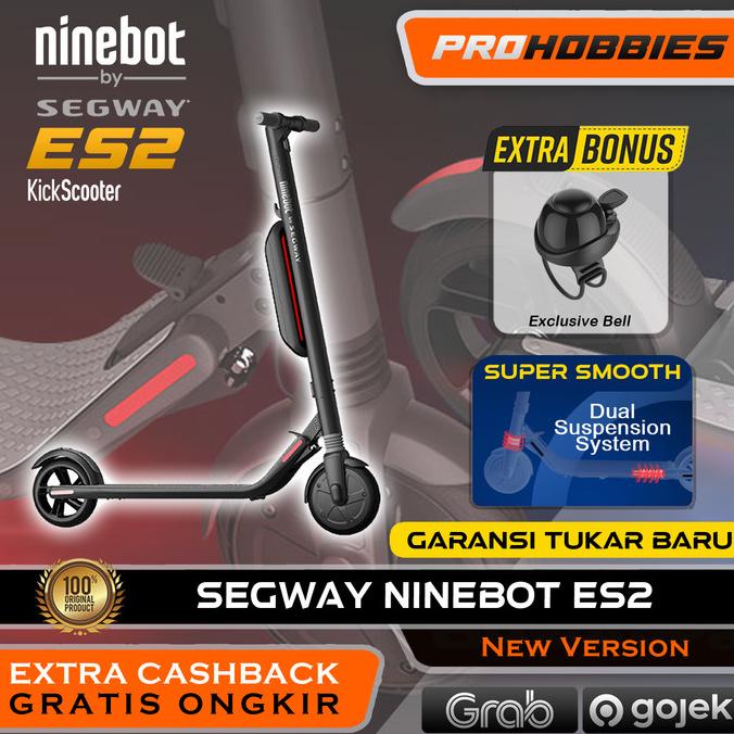 Jual Segway Ninebot ES2 Electric Scooter With LED Display Skuter ...