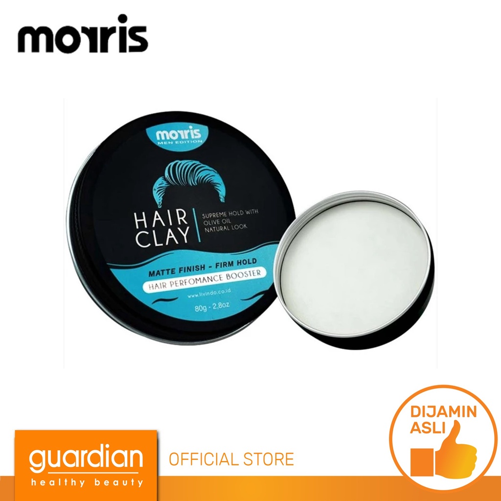 Jual MORRIS Pomade Hair Clay 80g | Shopee Indonesia