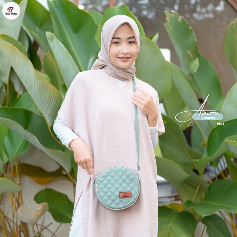 Jual Azurra Sling bag by biru tsabita tas ori tas murah tas selempang ...
