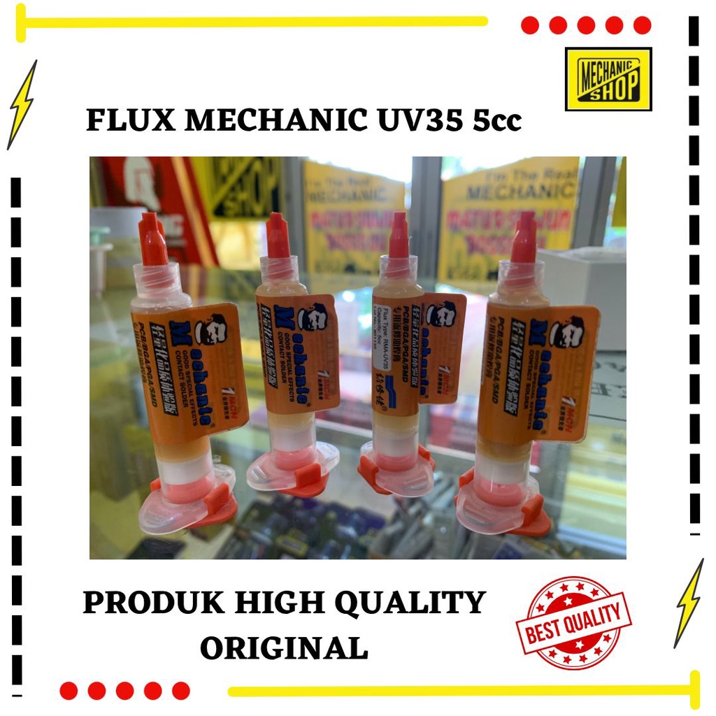 Jual FLUX MECHANIC UV35 5CC | Shopee Indonesia