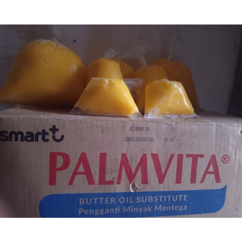 Jual Palmvita butter oil subtitute bos repack ekonomis 100gr-250gr ...