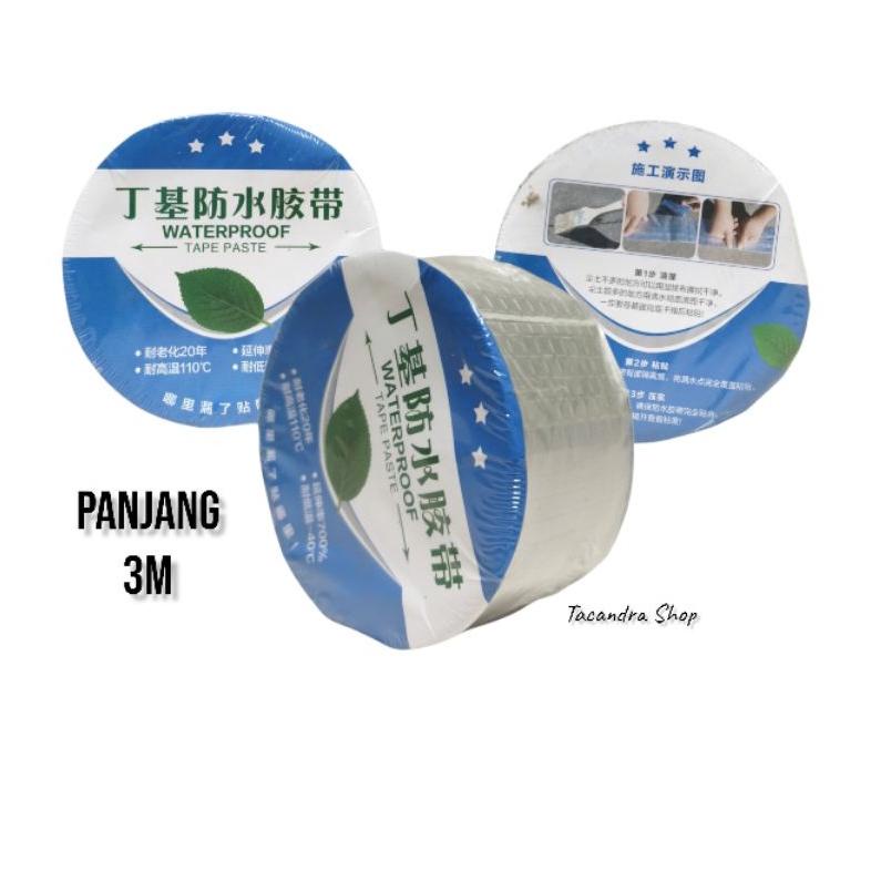 Jual Lakban Anti Bocor Aluminium Foil Butyl Waterproof Flex Tape Lem Anti Bocor ( 5Cm X 5M ...