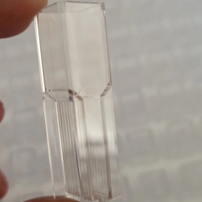 Jual Kuvet mika cuvet plastik disposable cuvette micro 1.5 ml | Shopee ...