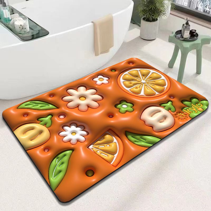 Jual Keset Diatomite 3D Bentuk Kotak Dan Oval Motif Kartun Buah ...