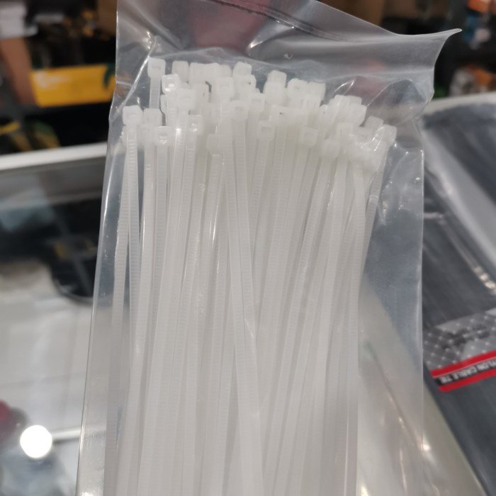 Jual kabel tis 3 x 300 mm cable ties kabel tie 30 cm klip kabel murah ...