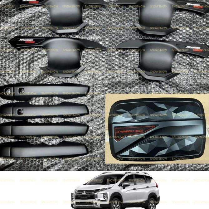 Jual Paket Outer Handle Tank Cover Xpander Cross 2020 2022 Hitam Doff ...