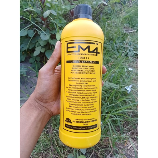 Jual EM4 pupuk organik cair 1liter | Shopee Indonesia