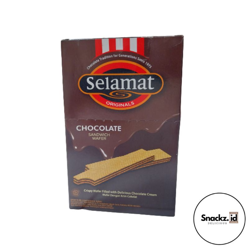 Jual Wafer Selamat 1 box/pack snack murah | Shopee Indonesia