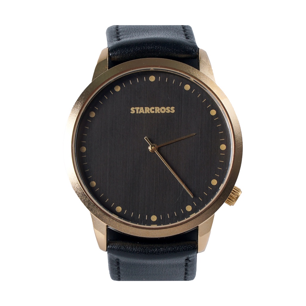 Jual STARCROSS Watch - AC SW 109 - Black Gold | Shopee Indonesia